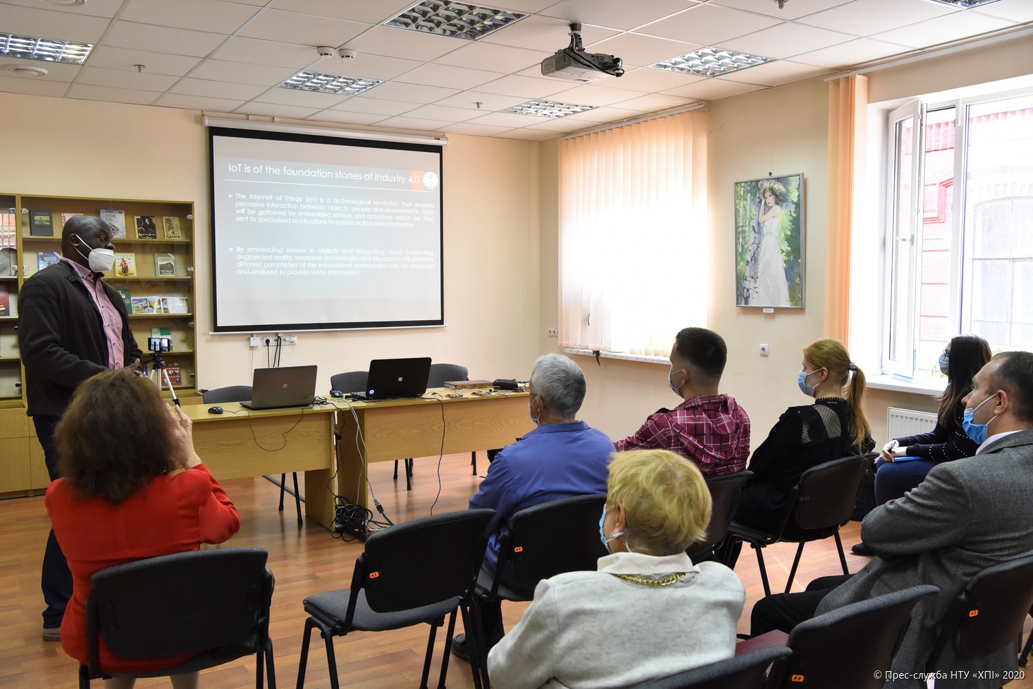 A graduate of KhPI presented his development in the Alma Mater ...